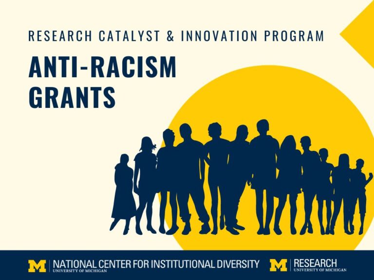 Grant Opportunity: Anti-Racism Grants (Research Catalyst & Innovation ...